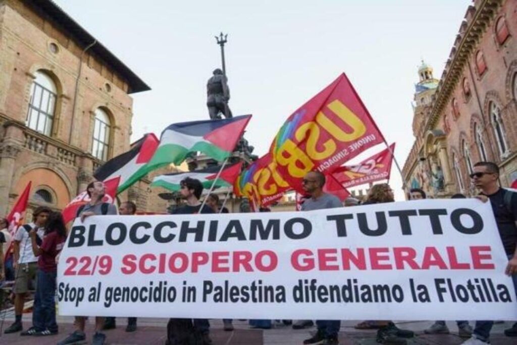 GSF26-IV: Italian student-worker unity, tailwind for the Flotilla ...